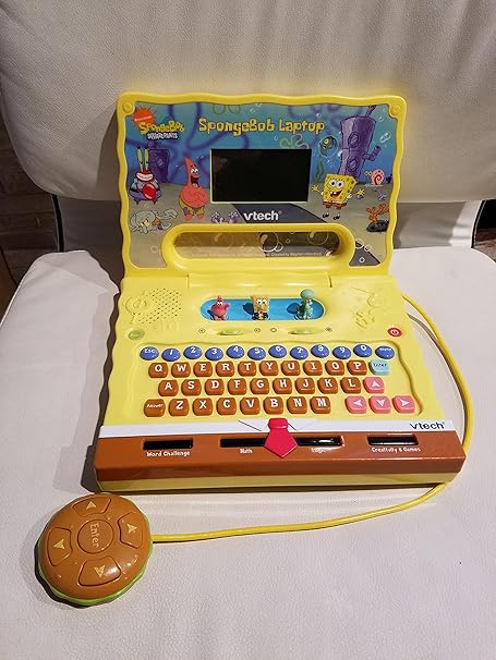 Vtech Spongebob Learning Laptop: Amazon.co.uk: Toys & Games