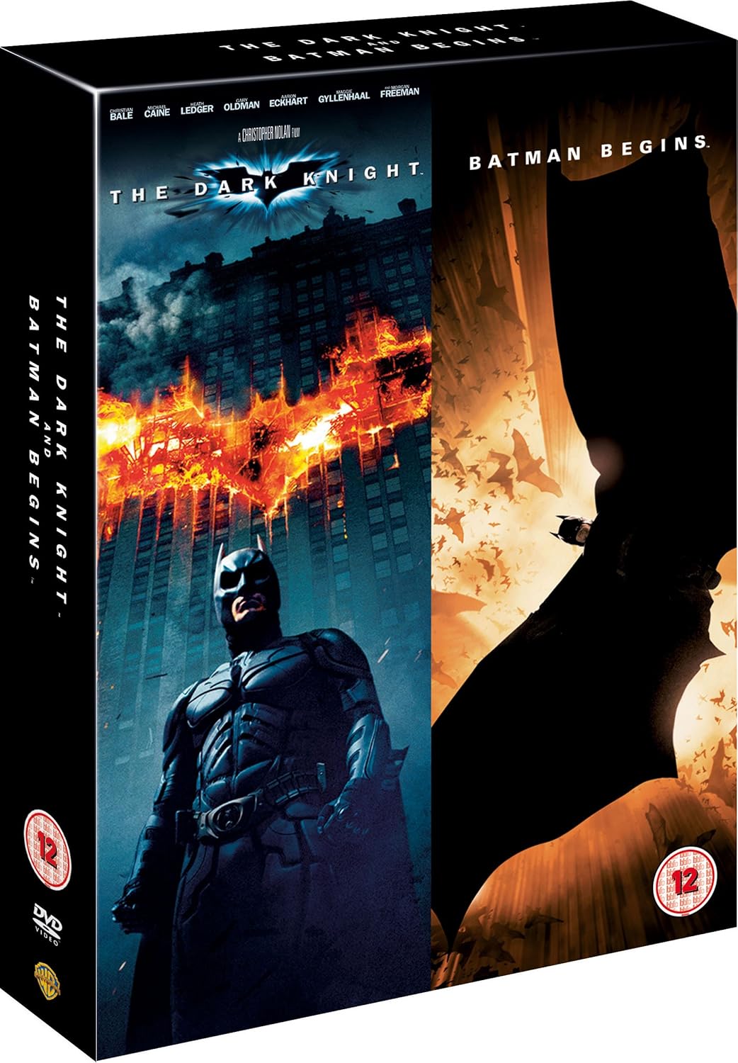 Batman Begins / The Dark Knight DVD + UV Copy 2005: Amazon.co.uk ...