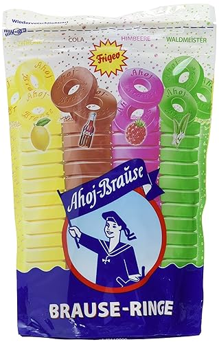 Frigeo Ahoj-Brause Brause-Ringe,20er Pack: Amazon.de: Lebensmittel ...