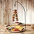 Stainless Steel Vertical Hanging Kebab Skewer Stand: Amazon.co.uk ...
