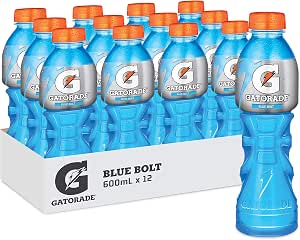 Gatorade Blue Bolt Sports Drink, 12 x 600ml: Amazon.com.au: Grocery ...