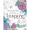 Inspire: Worship (Softcover): 100 Devotions for Coloring and Creative ...