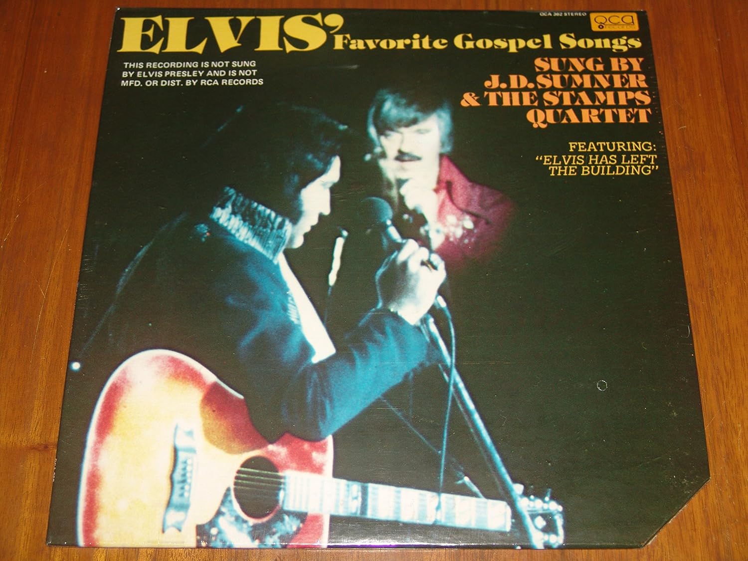 J. D. Sumner & The Stamps Quartet - Elvis' Favorite Gospel Songs ...