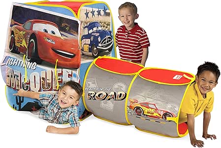 Amazon.com: Playhut Disney Cars Discovery Hut Playhouse: Toys & Games