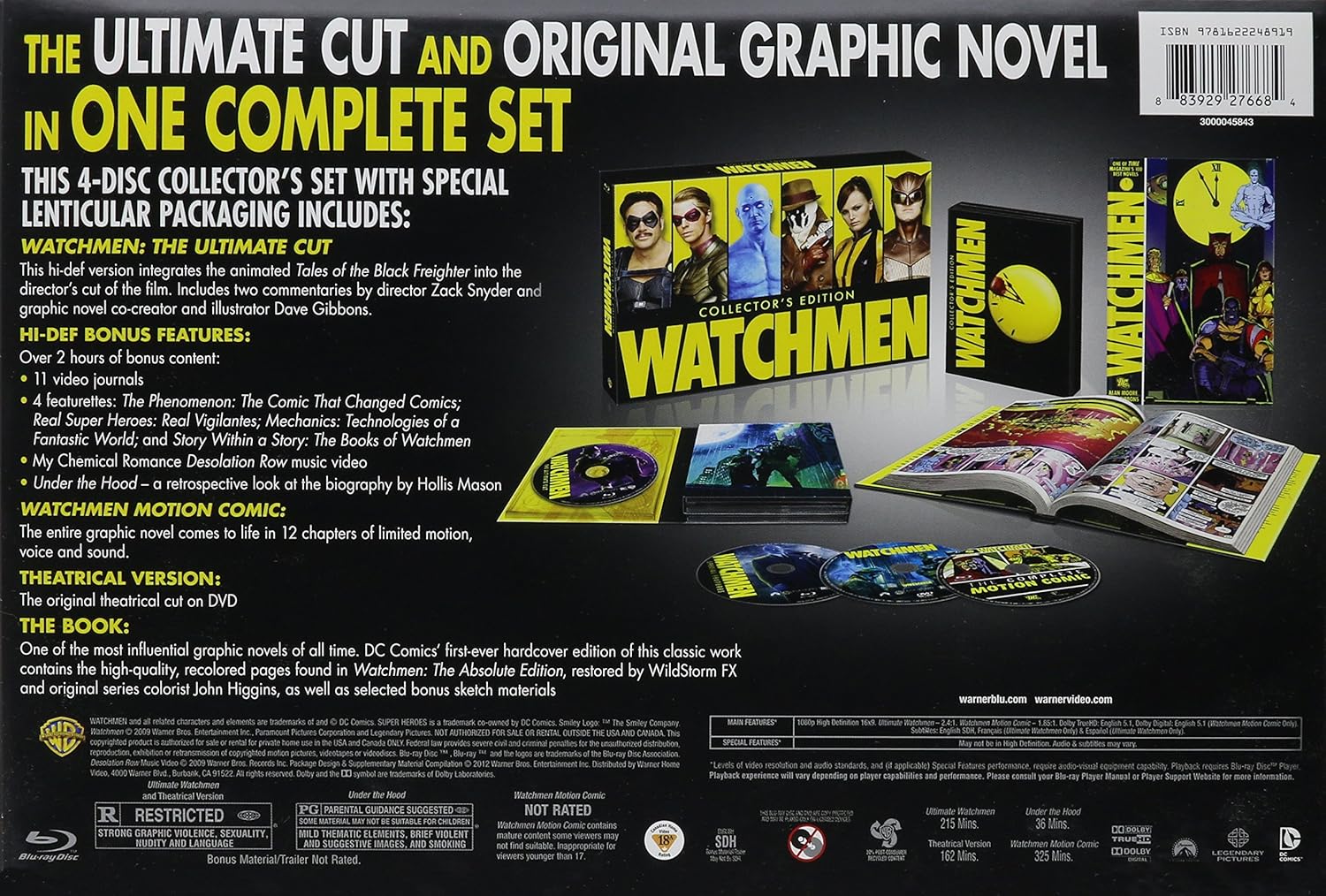 Watchmen (The Ultimate Cut) 4K UHD (2009) - Page 38 - Blu-ray Forum