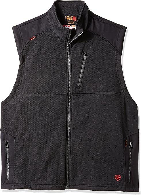 Ariat Men's Big and Tall Flame Resistant Platform Vest at Amazon Men’s ...