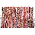 Amazon.com: RAJRANG BRINGING RAJASTHAN TO YOU Chindi Rag Rug 5x7 feet ...