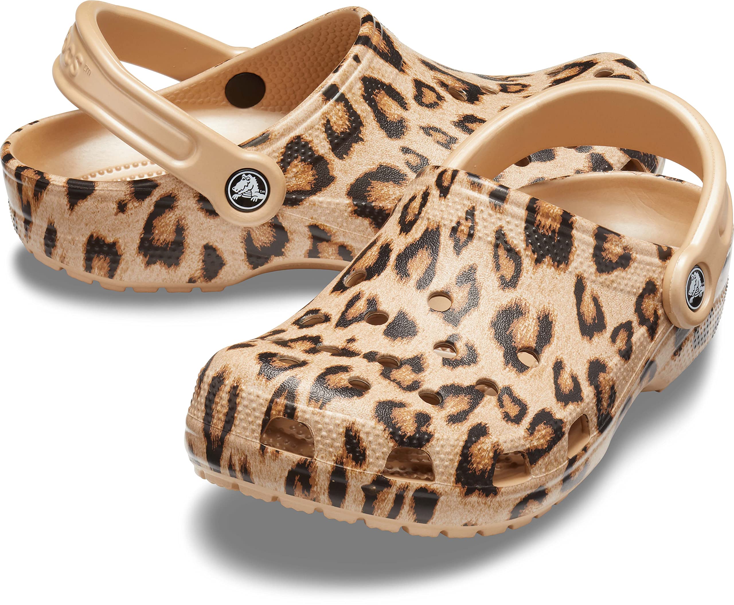 Crocs Unisex-Adult Classic Animal Print Clogs | Zebra and Leopard Shoes ...
