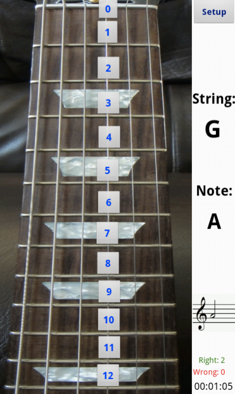 Electric Guitar Fretboard Addict:Amazon.com:Appstore for Android