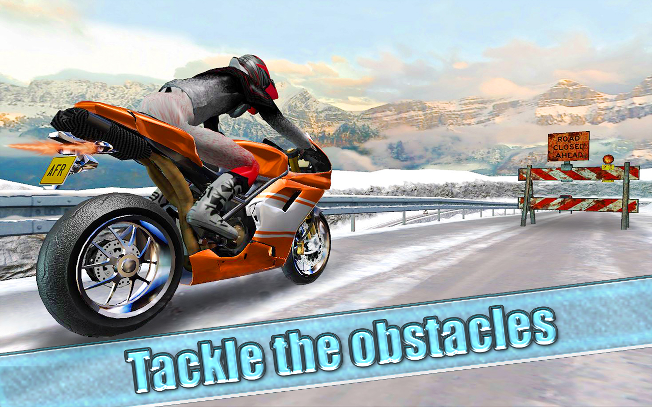 Ice Frozen Bike Rally - Cold Ridge Speed Racing:Amazon.com:Appstore for ...