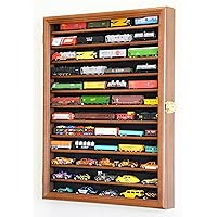 Amazon.com: N Scale Train Model Trains Display Case Cabinet Wall Rack w ...