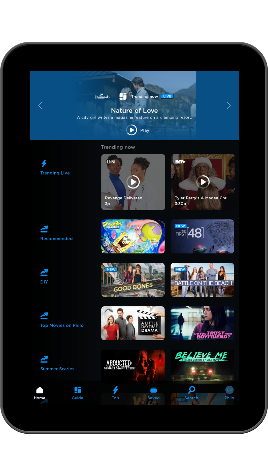 Philo: Live & On-Demand TV:Amazon.com:Appstore for Android
