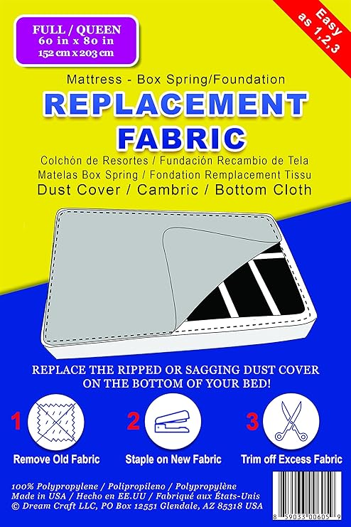 Bed Dust Cover – Cambric – Bottom Cloth/Replacement Fabric for ...