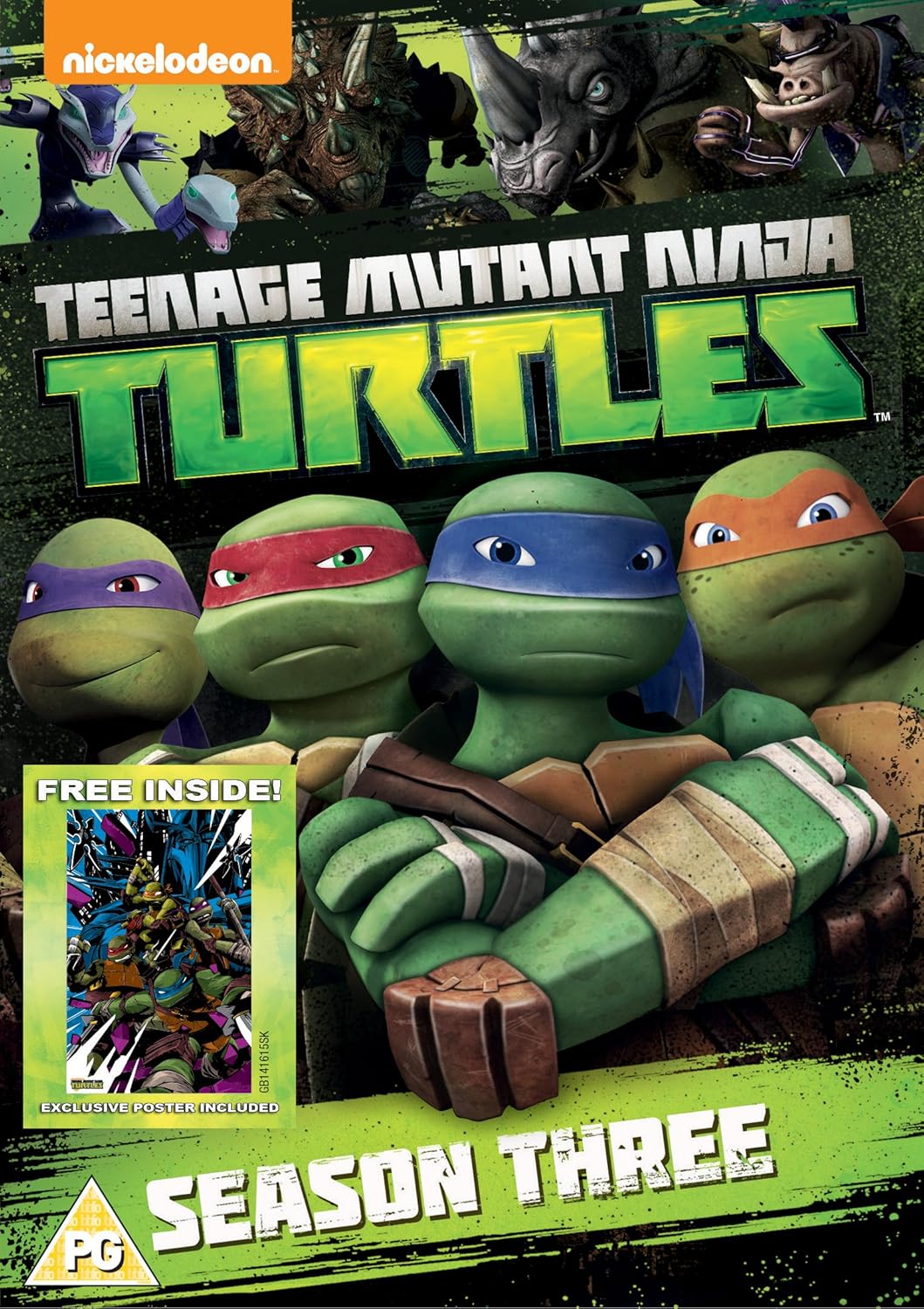 Amazon.com: Teenage Mutant Ninja Turtles - Season 3 Complete Collection ...