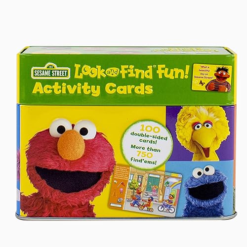 Sesame Street - Elmo, Big Bird, and more! Look and Find Fun! Activity ...