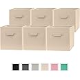 Amazon.com - Pomatree 12x12x12 Inch Storage Cubes - 6 Pack - Fabric ...