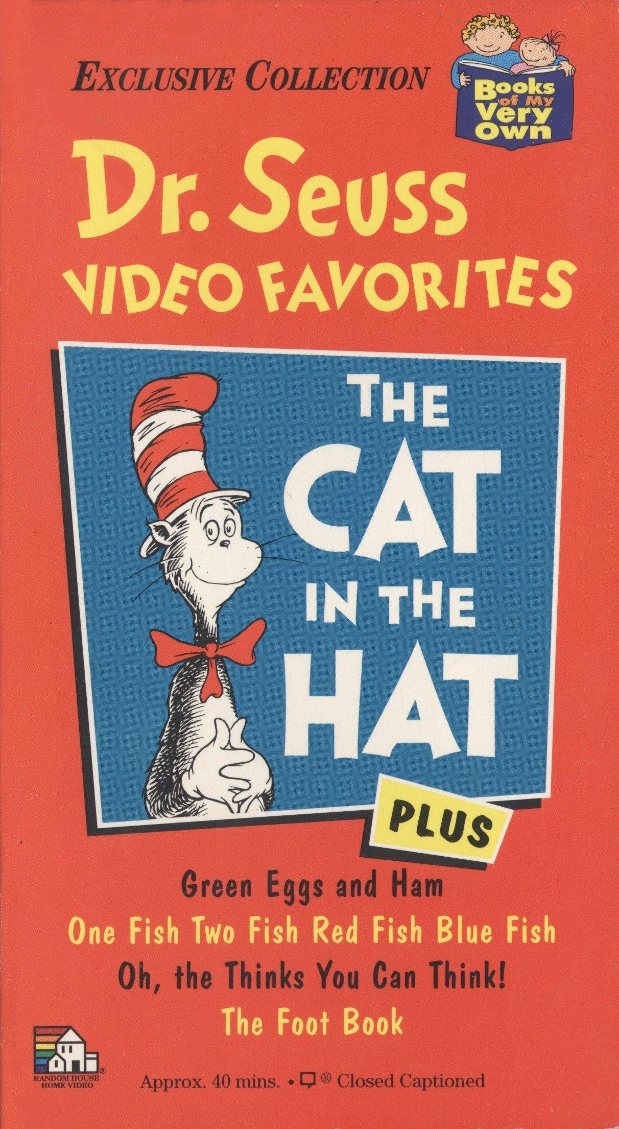 Buy Dr. Seuss Video Favorites - The Cat in the Hat, Green Eggs and Ham ...