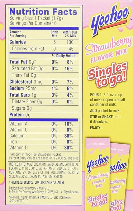 Yoohoo Milk Nutrition Facts – Besto Blog