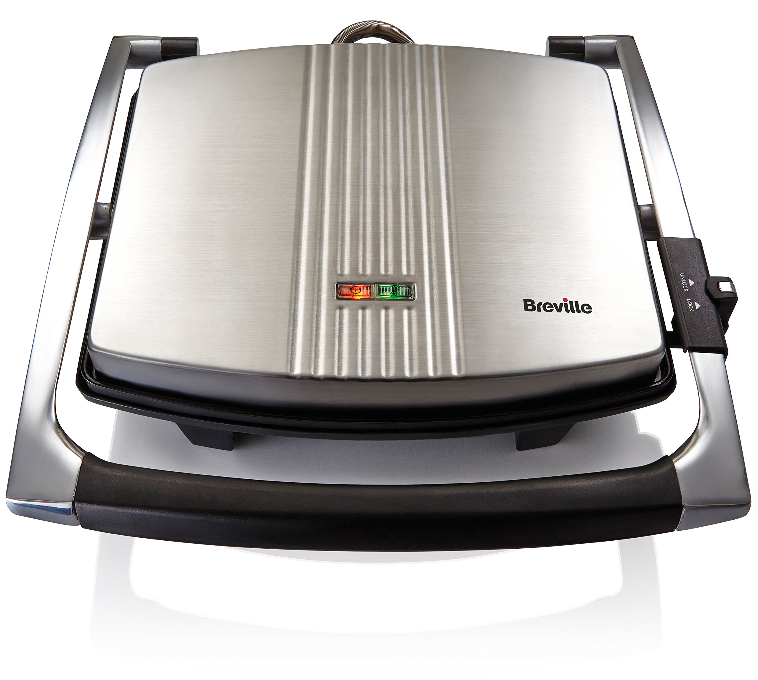 Breville Sandwich Panini Press And Toastie Maker 4 Slice Stainless