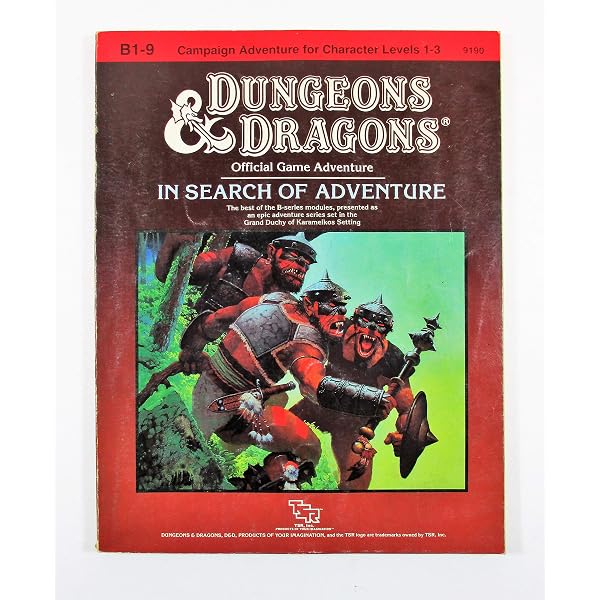 Advanced D&D Karameikos Kingdom of adventure 2nd edition game ...