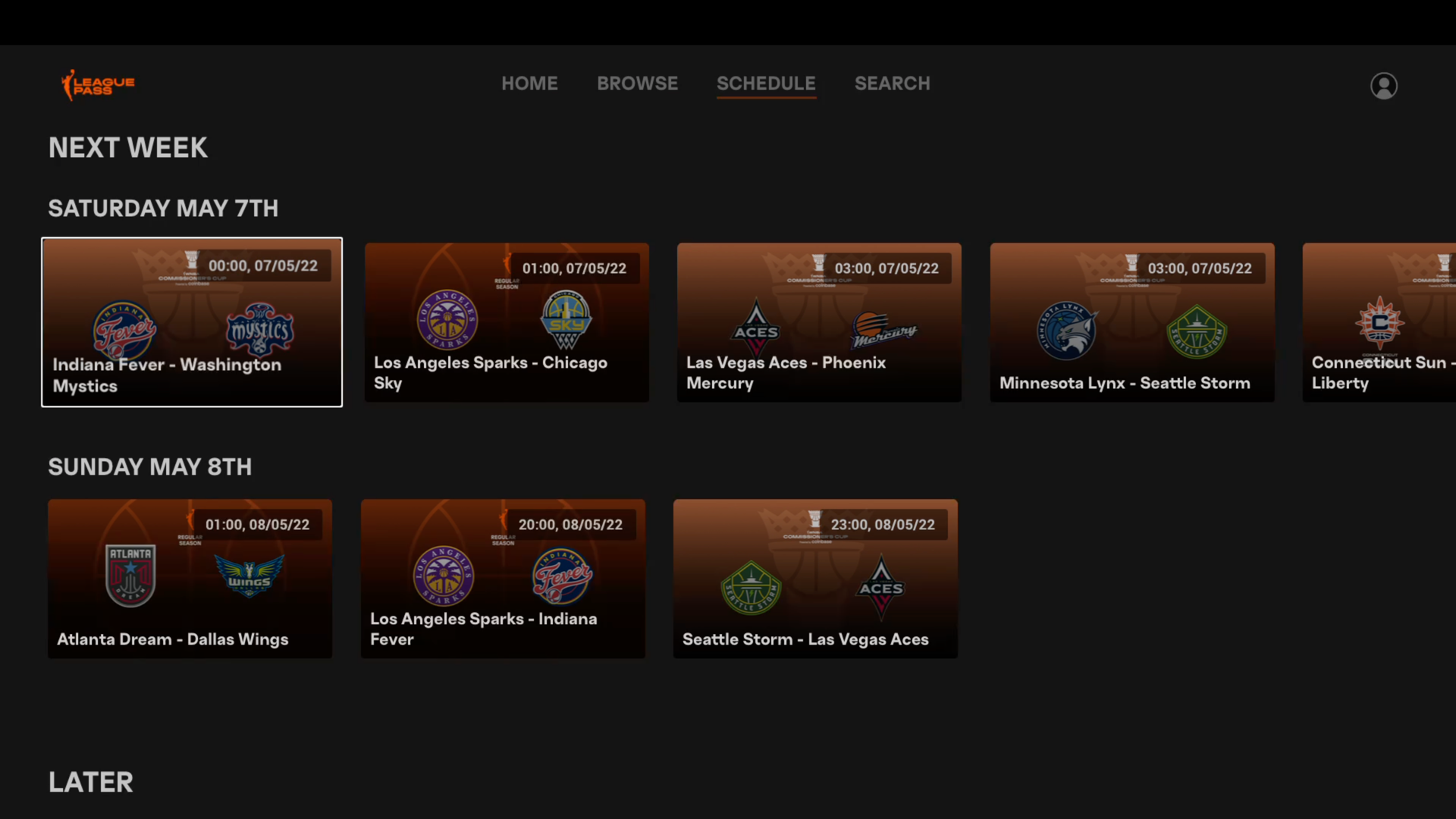 WNBA - Live Basketball Games & Scores:Amazon.com:Appstore for Android