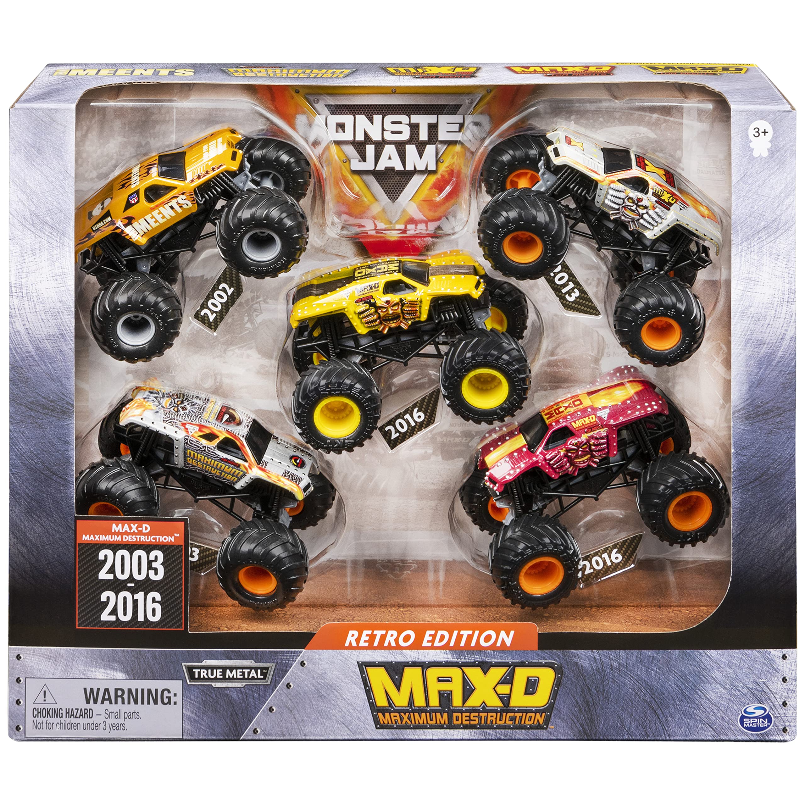 Mua Monster Jam Official Retro Edition Max D 5 Pack Of 1 64 Scale