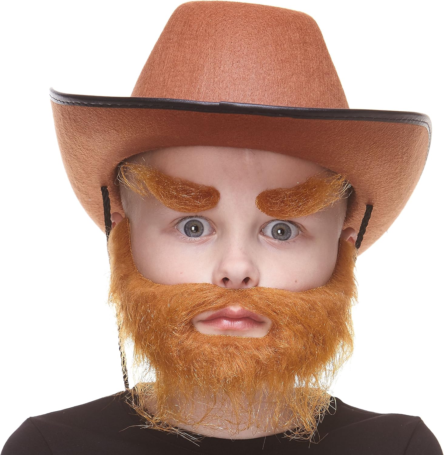 Mustaches Self Adhesive, Novelty, Small, Realistic Traper Fake Beard ...