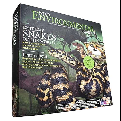 WILD ENVIRONMENTAL SCIENCE Extreme Snakes of the World - For Ages 6 ...