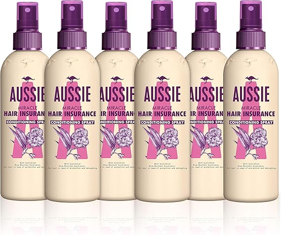 Aussie Miracle Hair Insurance Conditioner Detangler Spray 250 ml - Pack ...