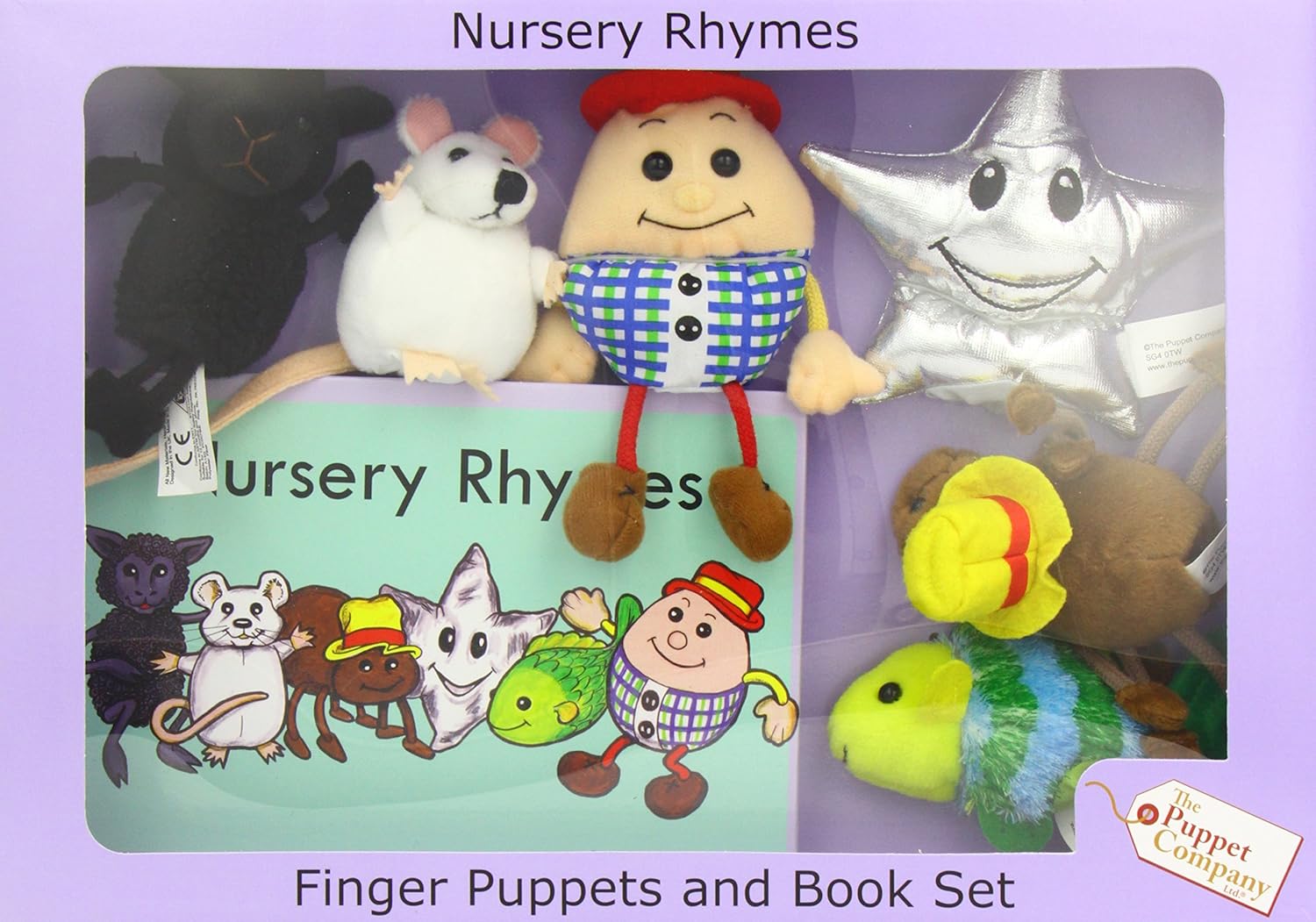 Nursery Rhymes [With 6 Puppets]: Amazon.co.uk: Toys & Games
