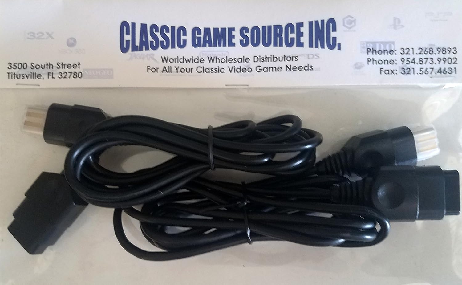 Amazon.com: 2 Extension Cables for the Original Microsoft Xbox 6 Ft ...
