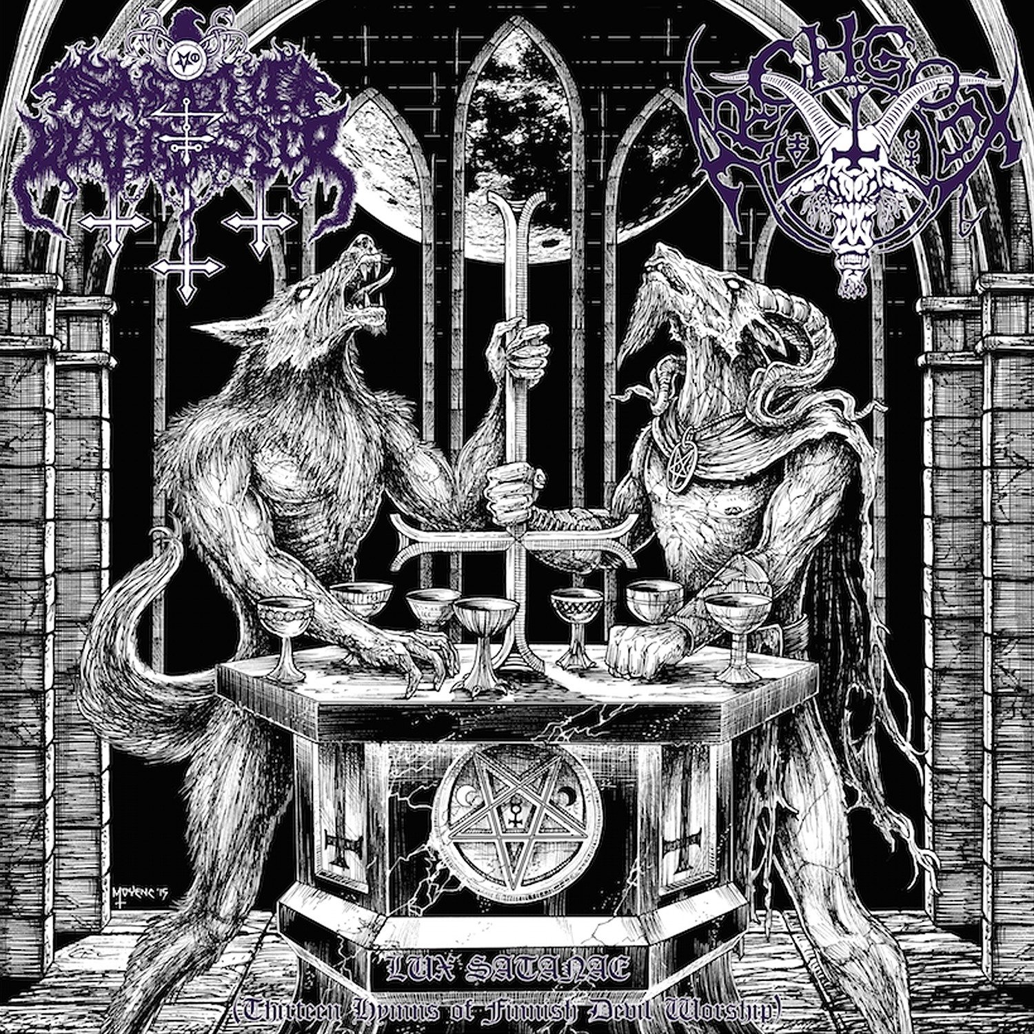 Satanic Warmaster Archgoat Lux Satanae Thirteen Hymns Of Finnish Satanic Warmaster Archgoat Lux Satanae Thirteen Hymns Of Finnish