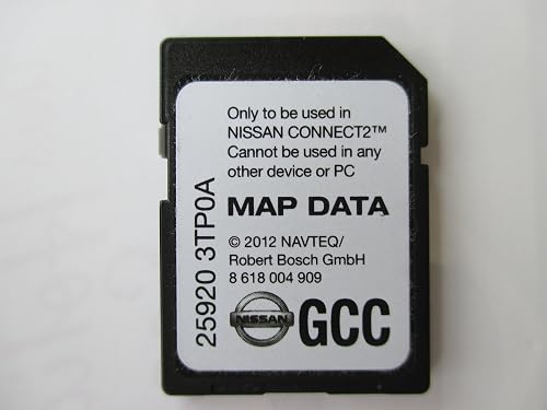3TP0A GCC 2013 NISSAN Connect SD Navigation Card with Middle East MAP ...