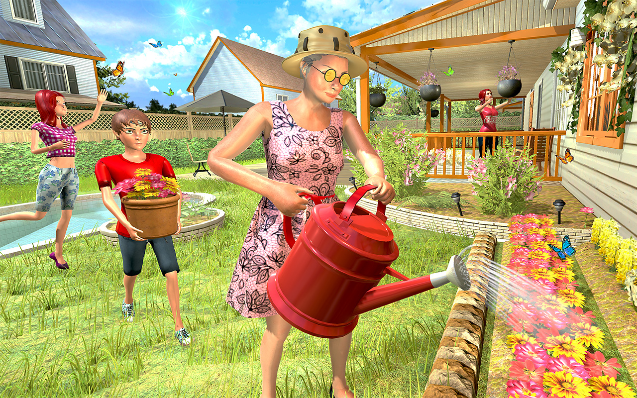 Super Granny 👵Grandma Life Simulator Family Life Games:Amazon.co.uk ...