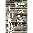 Amazon.com: House Blessing Rustic Wood Plaque - Easel & Hanging Hook ...