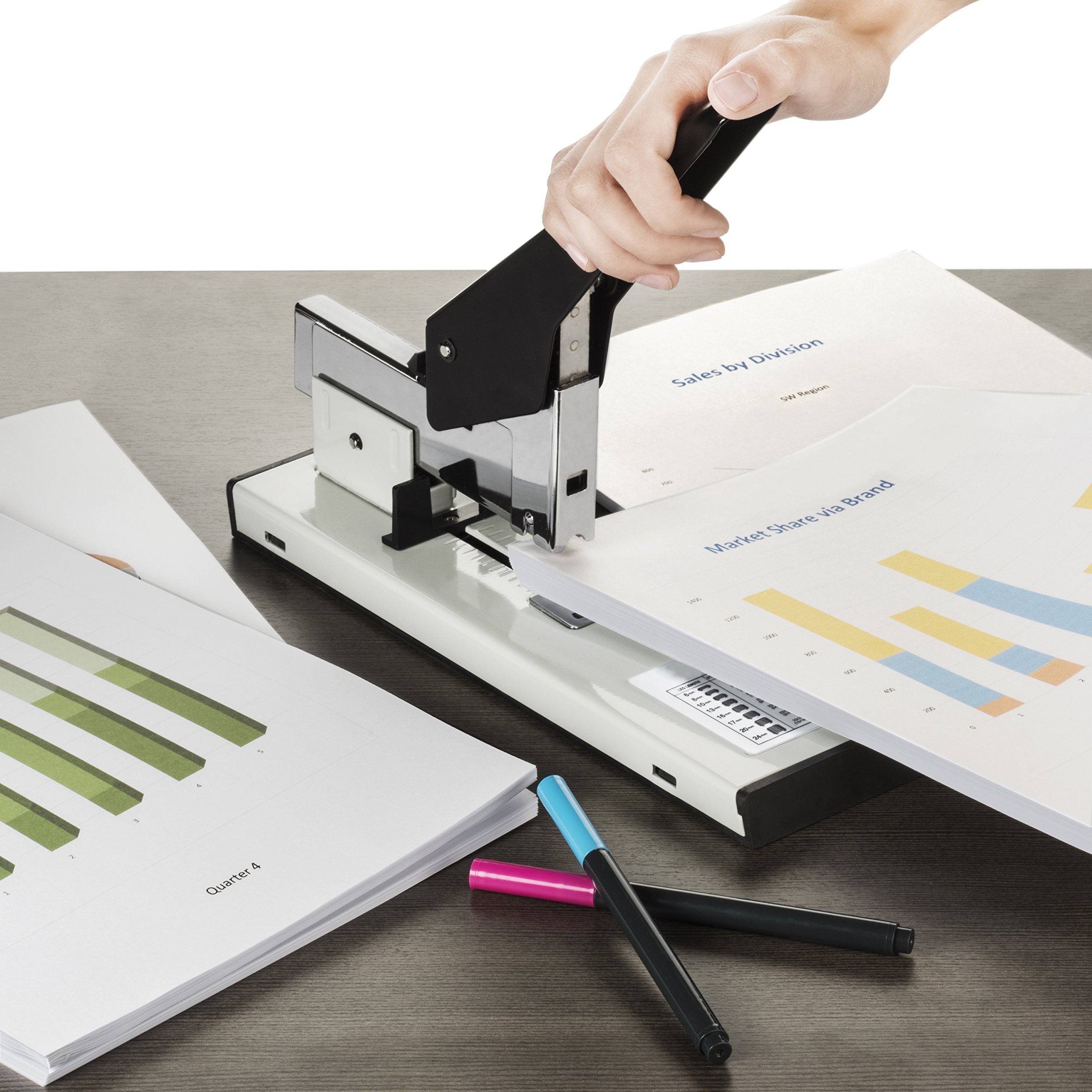 Mua Blue Summit Supplies Heavy Duty Stapler, 200 Sheet Capacity, 2000 ...