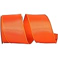 Amazon.com: Reliant Ribbon 92575W-058-40F Satin Value Wired Edge Ribbon ...