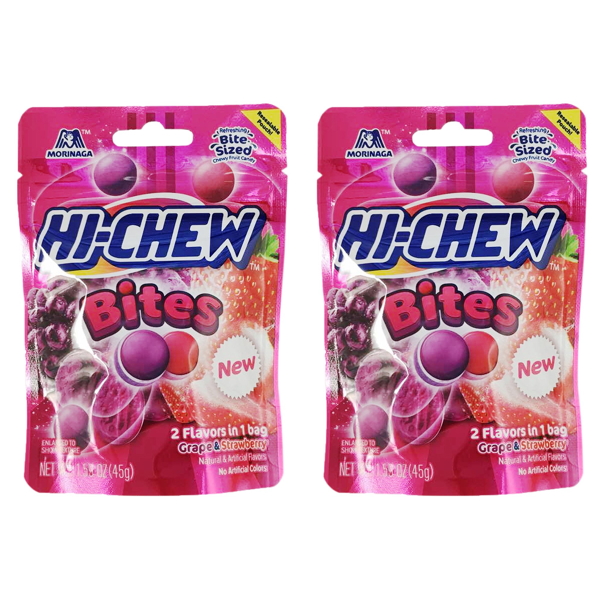 Amazon.com : Hi-Chew Bites Mango & Orange Chewy Fruit Candy Morinaga 1. ...