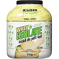 Kaizen Naturals Whey Protein Isolate, Vanilla, 2 kg : Amazon.ca: Health ...