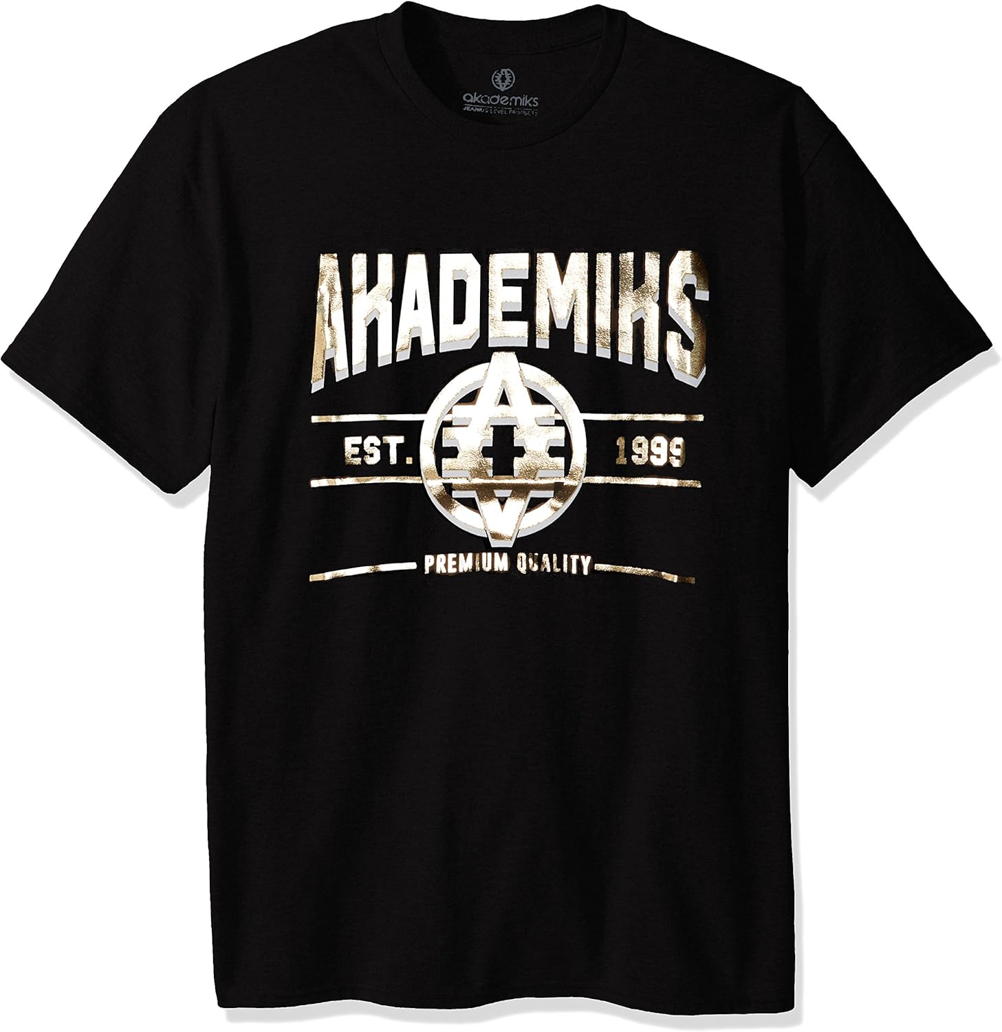 Amazon.com: AKADEMIKS Men's Tribal Foil Print Graphic T-Shirt: Clothing