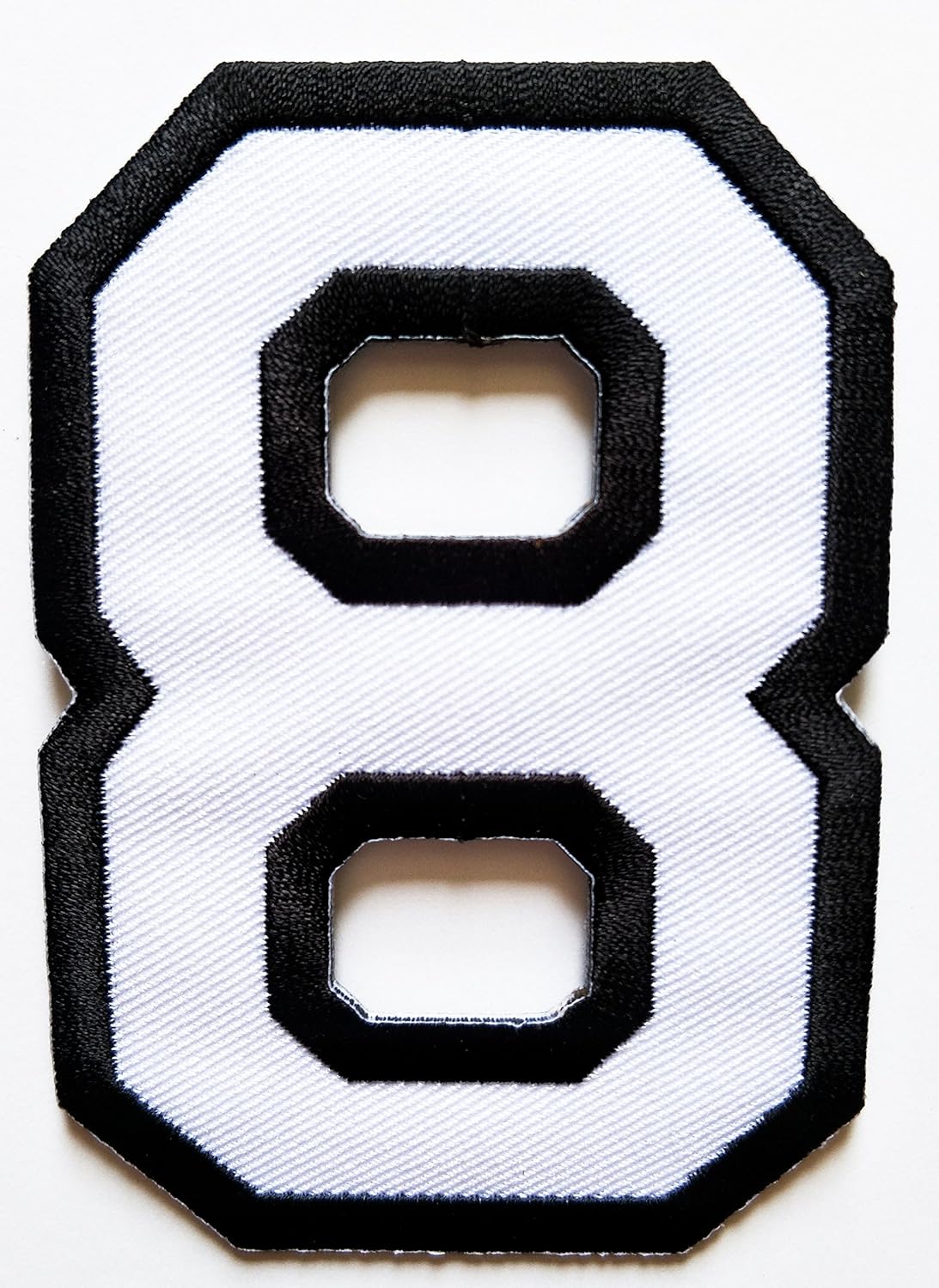 Amazon.com: HHO White Black Number 8 No 8 math counting no 8 school ...