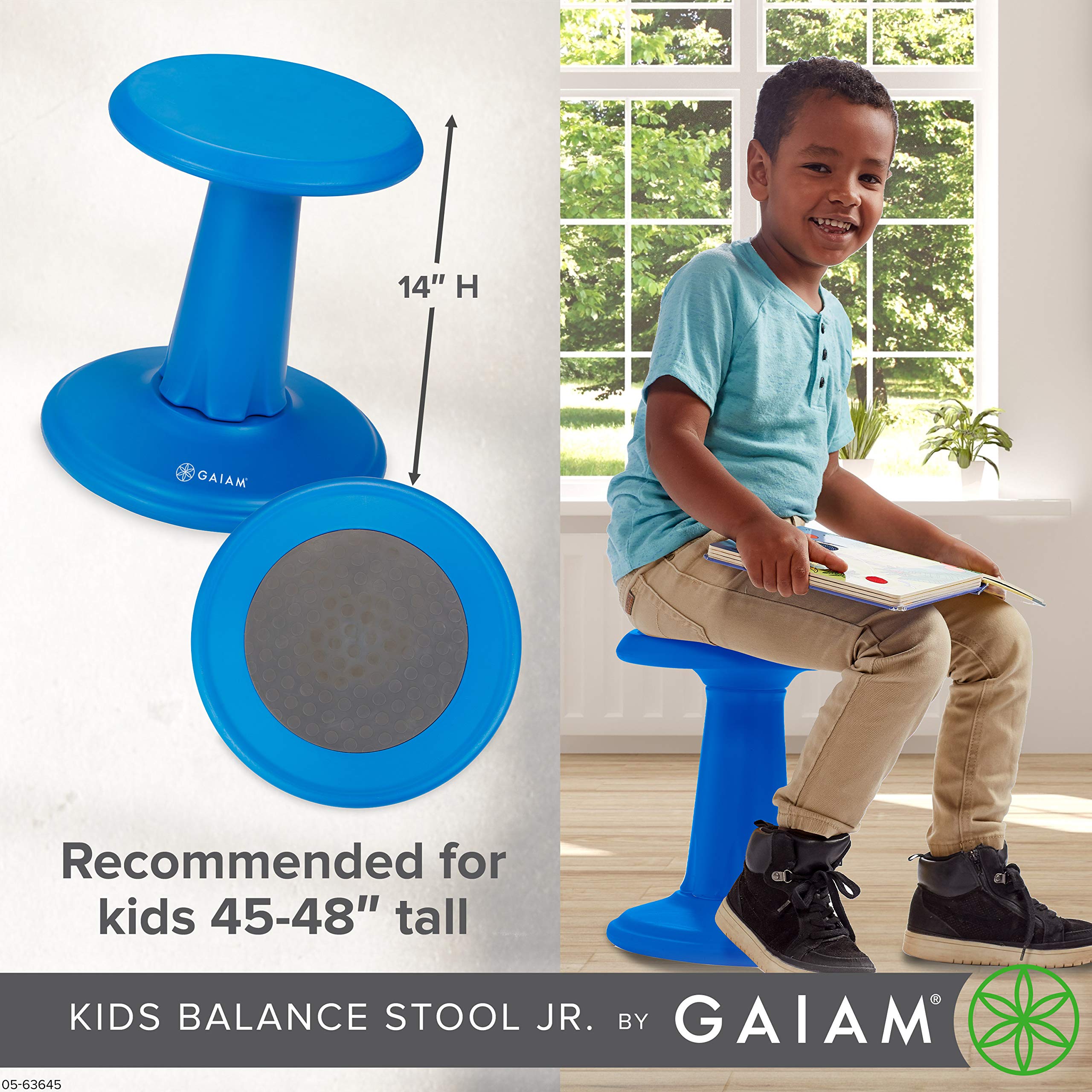 Mua Gaiam Kids Wobble Stool Desk Chair - Alternative Flexible Seating ...