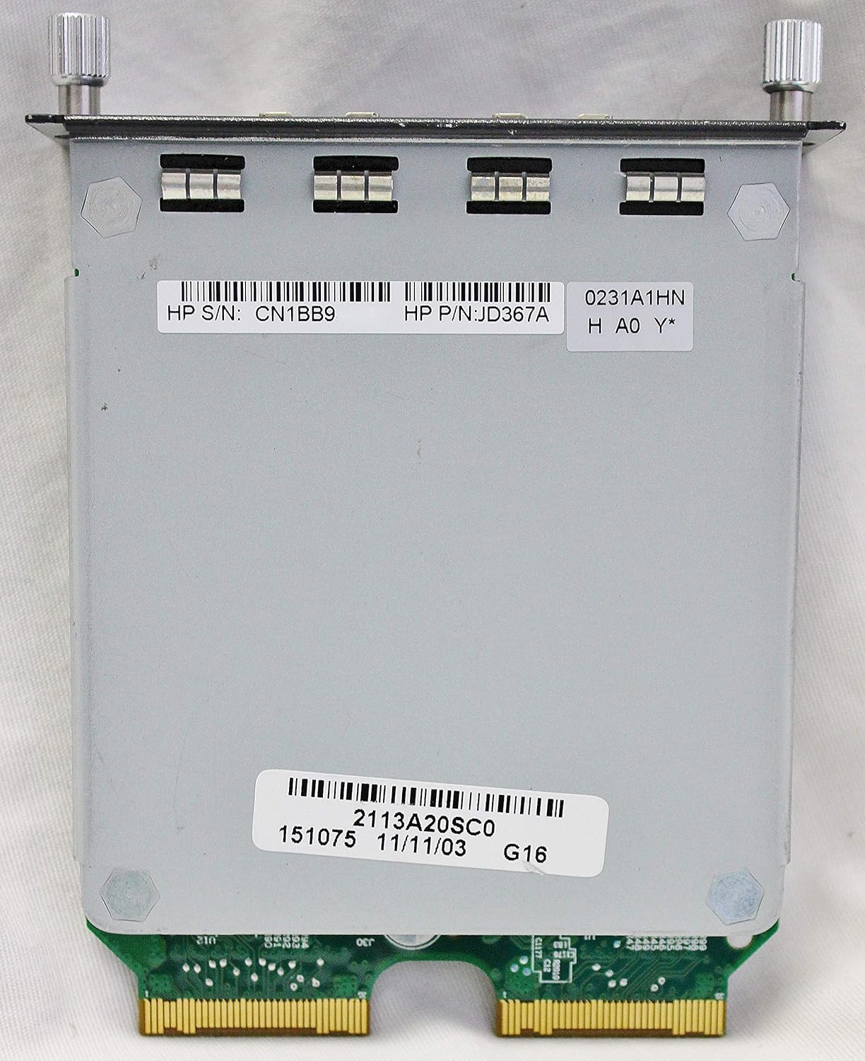 HP JD367A SFP Network Switch Module (2 FC/2 SFP Port, 1Gbps) – BigaMart