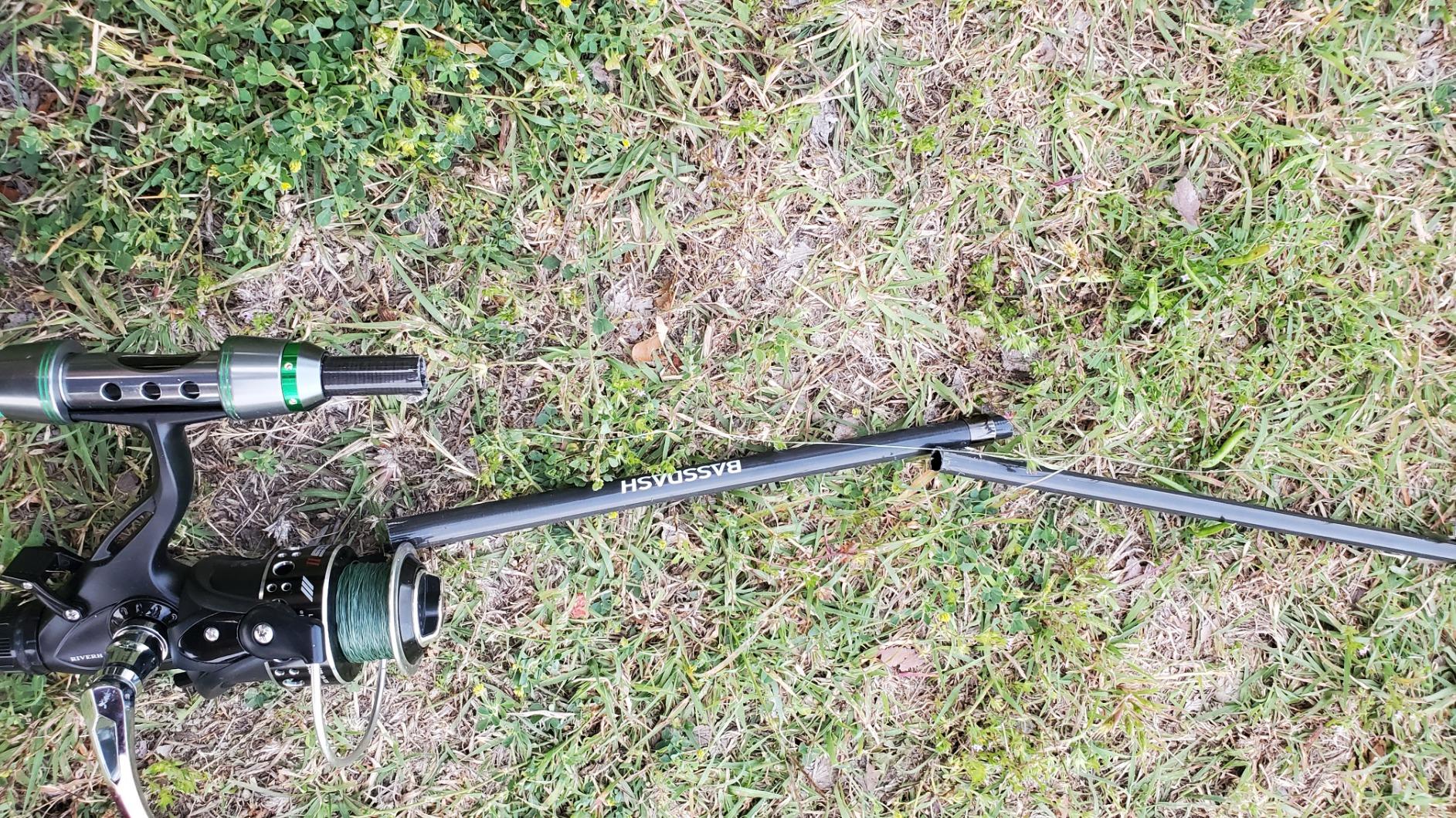 $6/mo - Finance Bassdash Alien Travel Spinning Fishing Rod 30 Ton ...