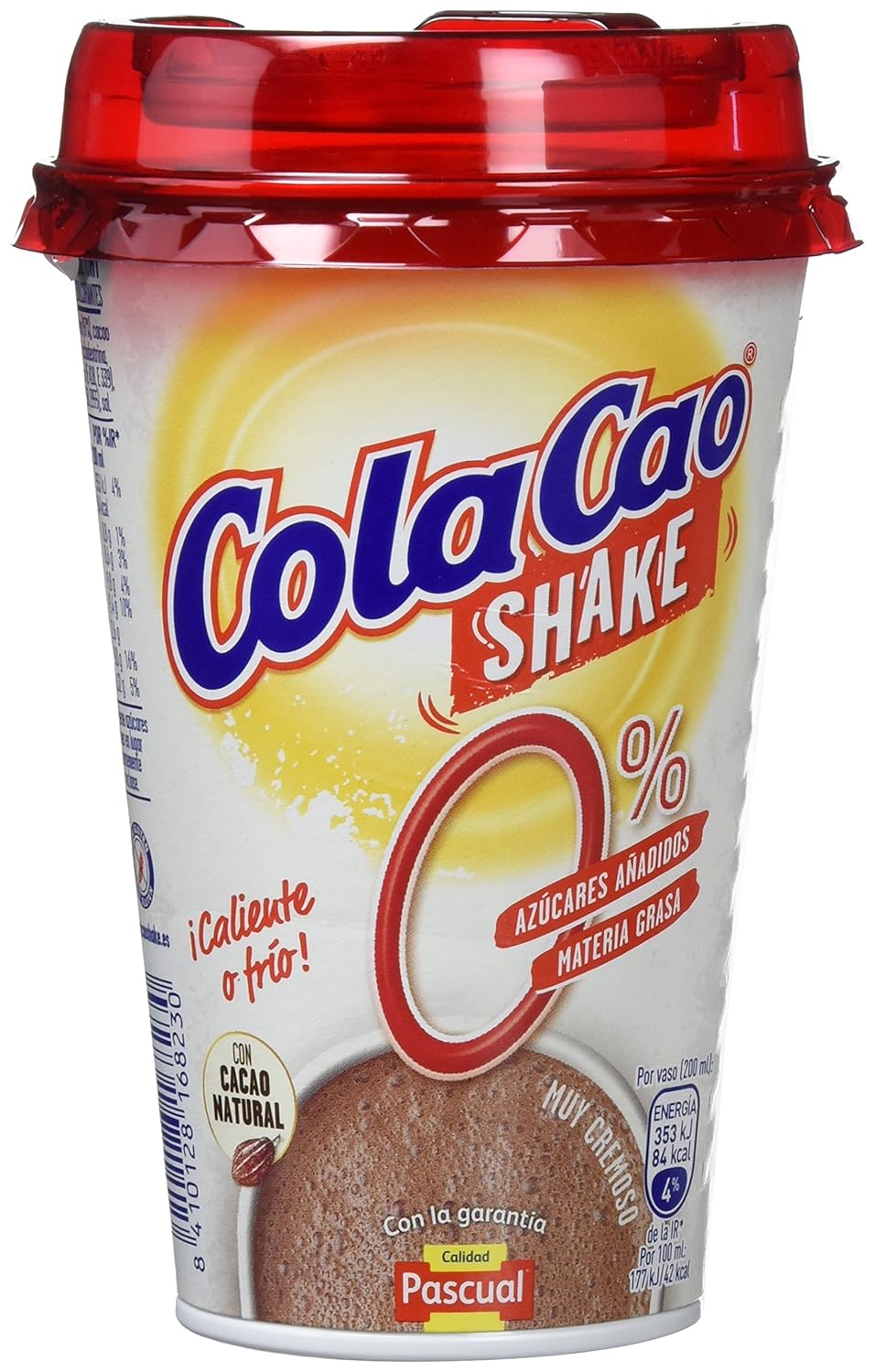 Pack de 10 vasos Cola-Cao Shake » Michollo.com