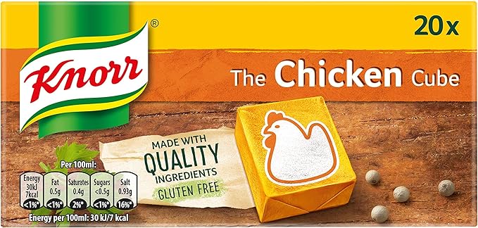 Knorr Chicken Stock Cubes, 20 x 10g: Amazon.co.uk: Grocery
