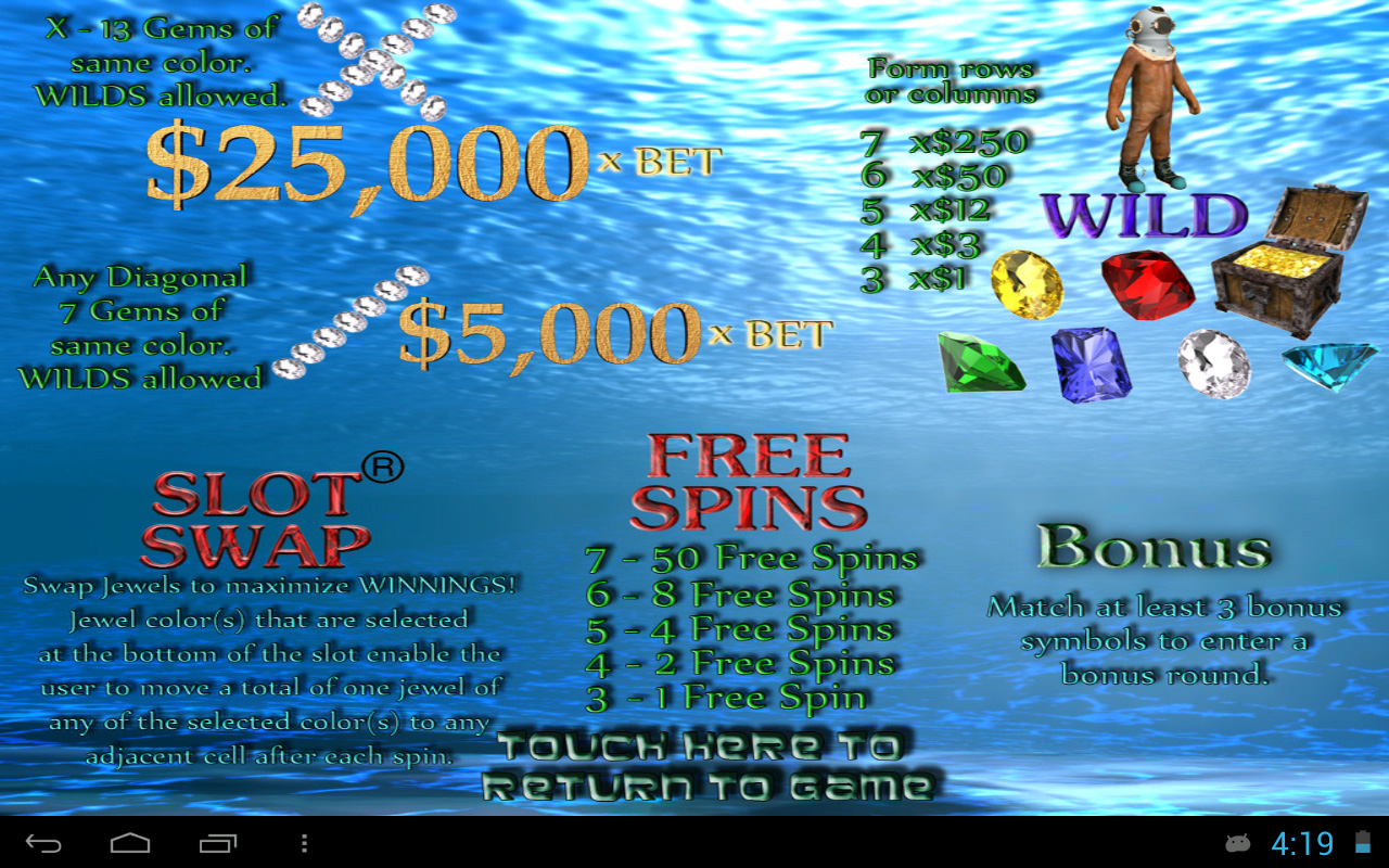 Amazon.com: JEWELS OF ATLANTIS Slot Machine : Apps & Games