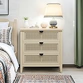 Amazon.com: HOMPUS 3 Drawer Dresser, Mid-Century Chest of Drawers with ...