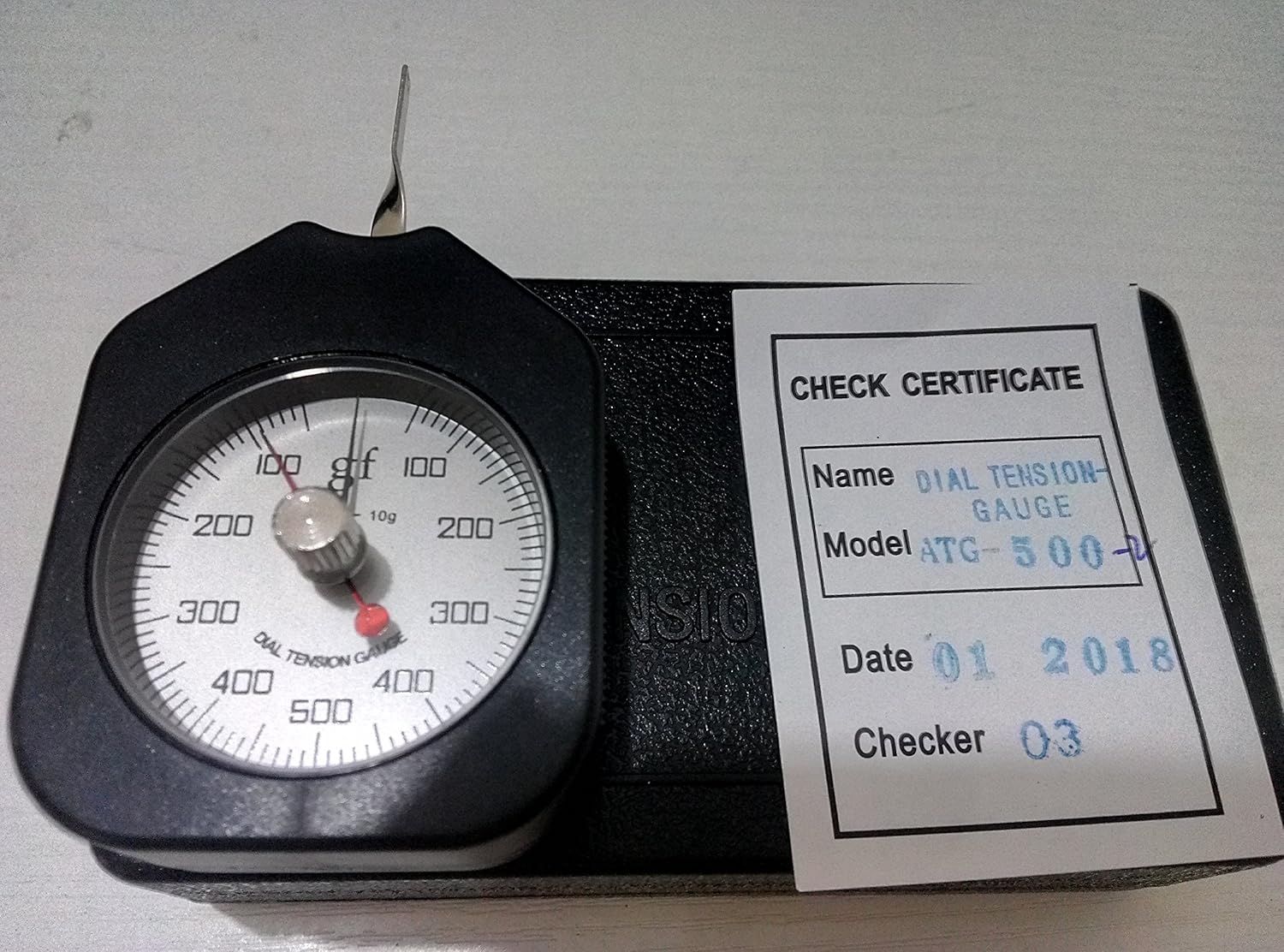 VTSYIQI ATG-500-2 Unit G Dial Tension meter tester Gauge Tensionmeter ...