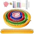 Amazon.com: ALIMELT Round Knitting Loom Set Long Knitting Board Weave ...